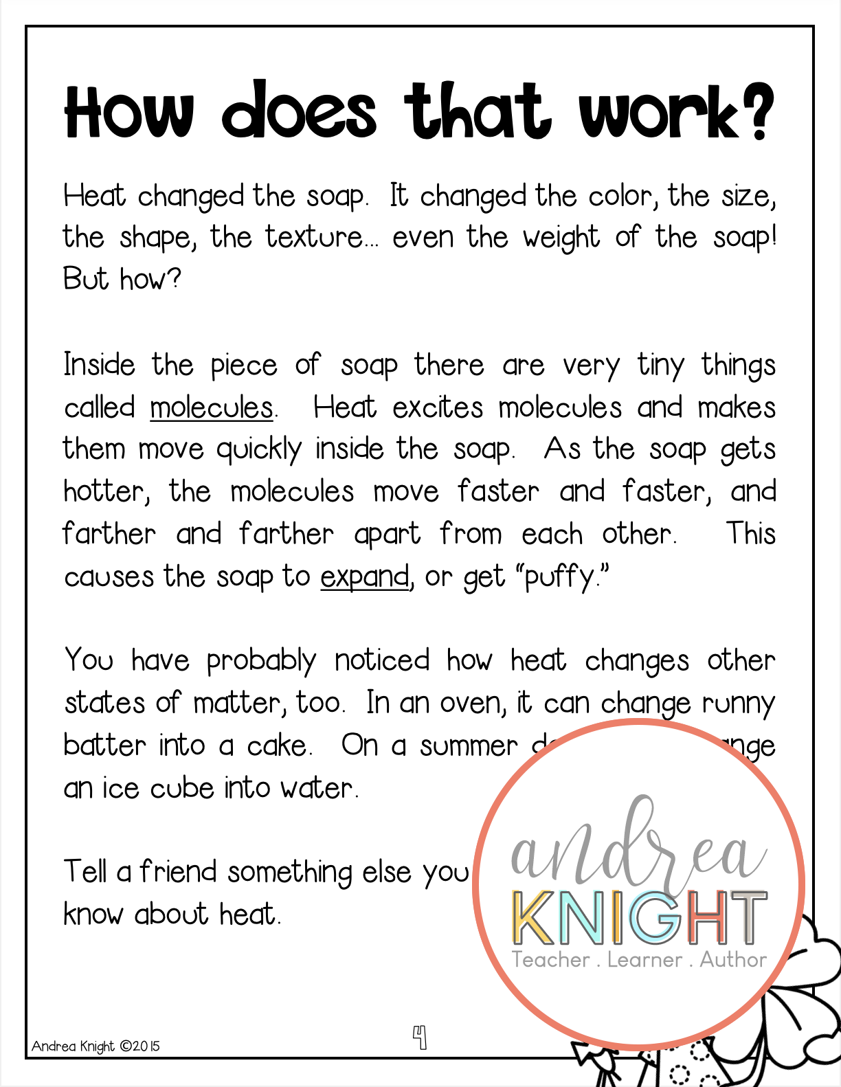 St. Patrick's Day Science - Andrea Knight