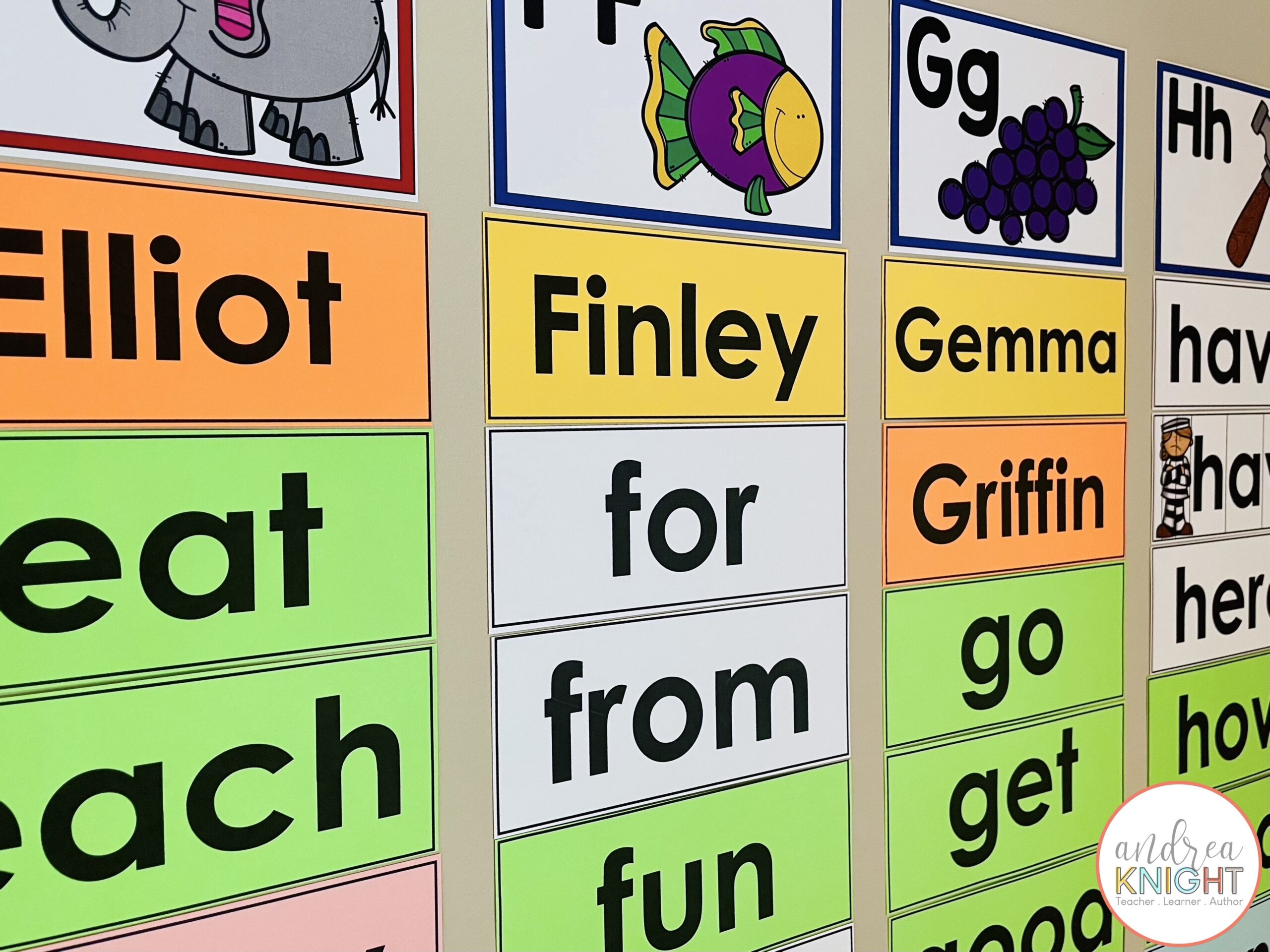 Word Work for First Grade: Our Weekly Routine - Andrea Knight