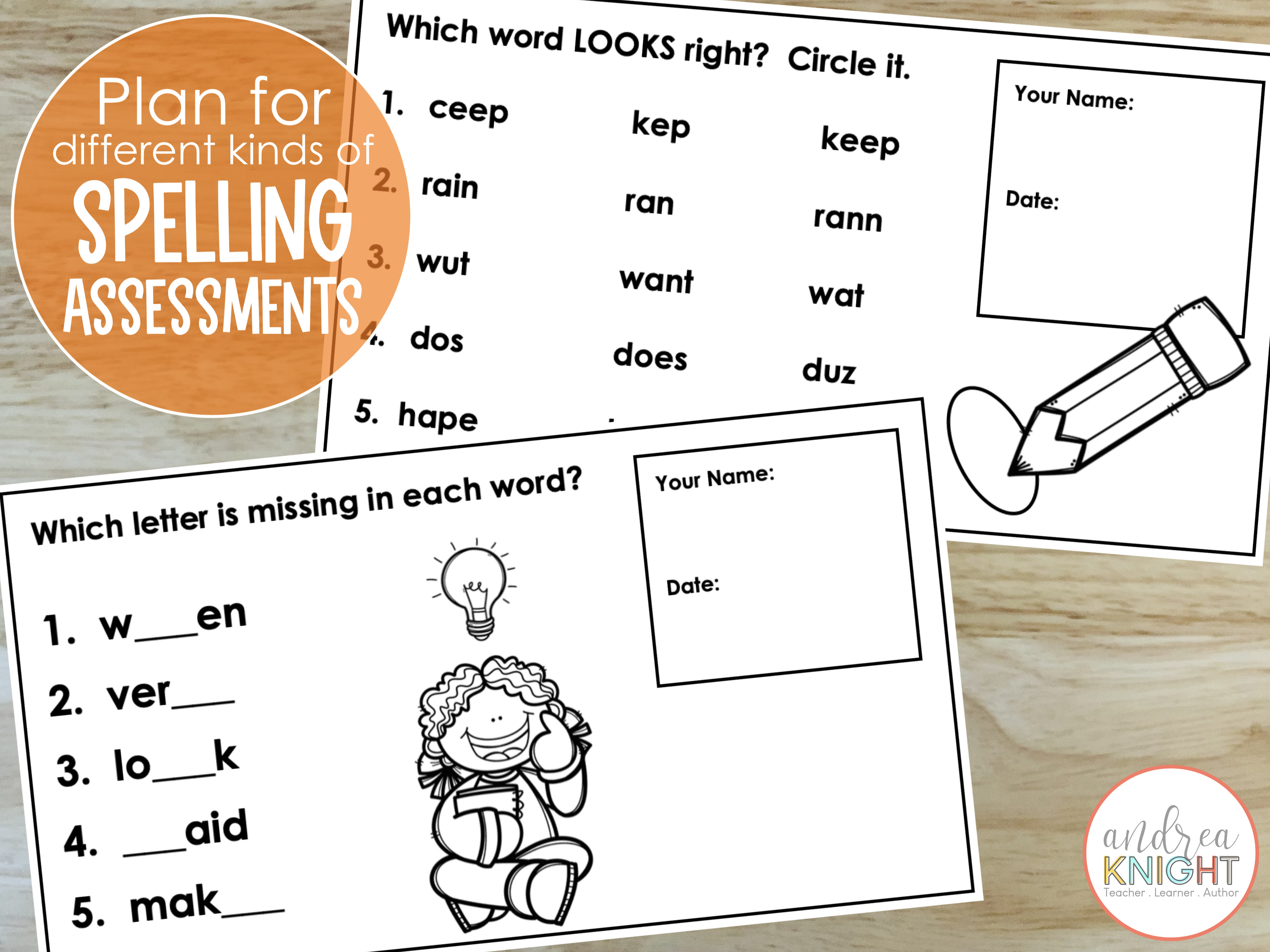 Word Work for First Grade: Our Weekly Routine - Andrea Knight