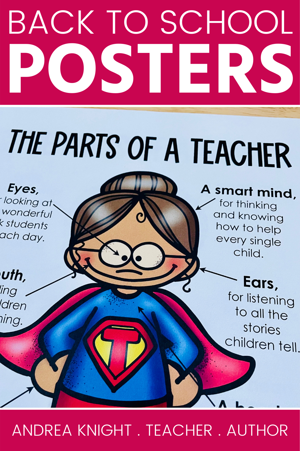 Welcome Back to School: Elementary Posters - Andrea Knight