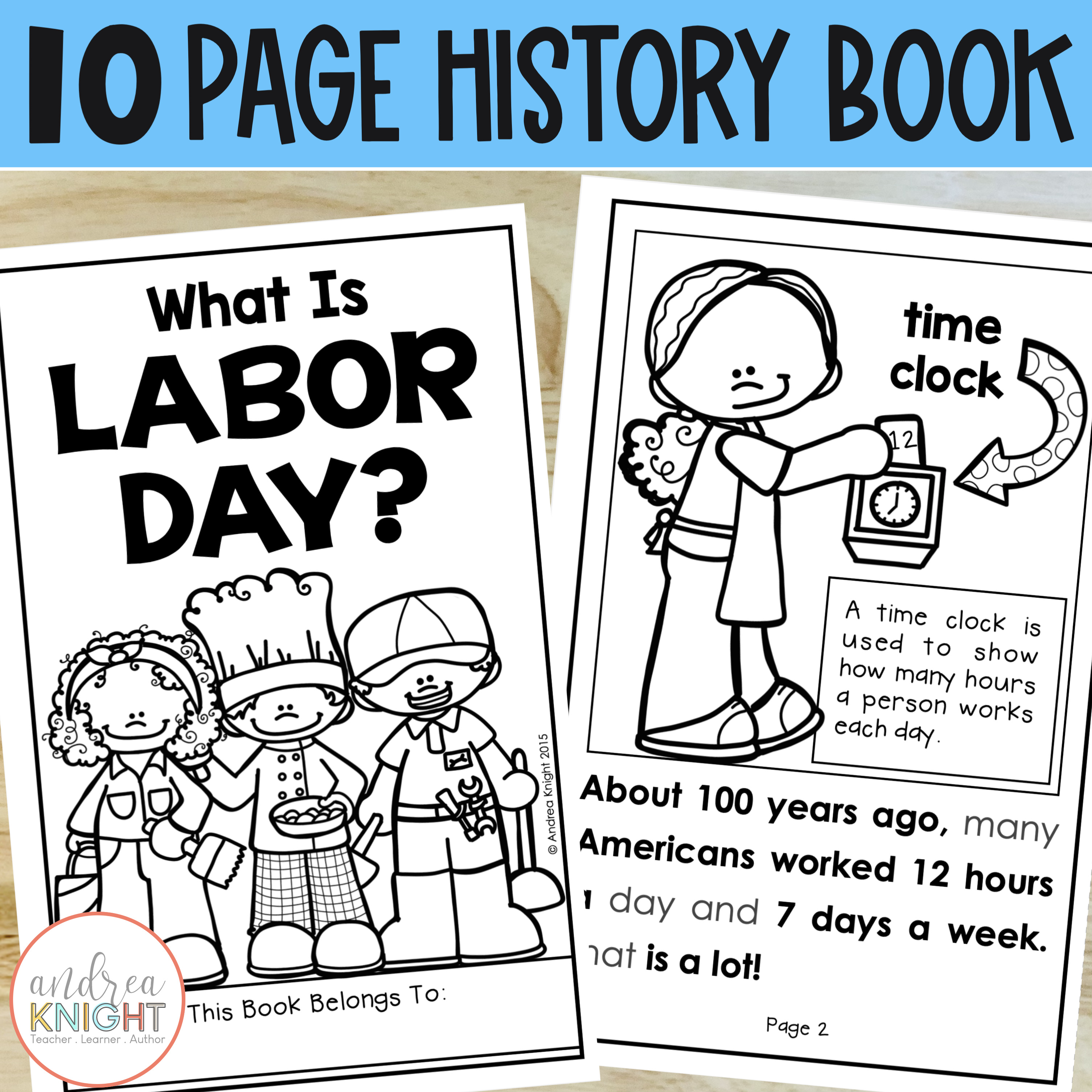 What Is Labor Day? Nonfiction Books for Kids - Andrea Knight