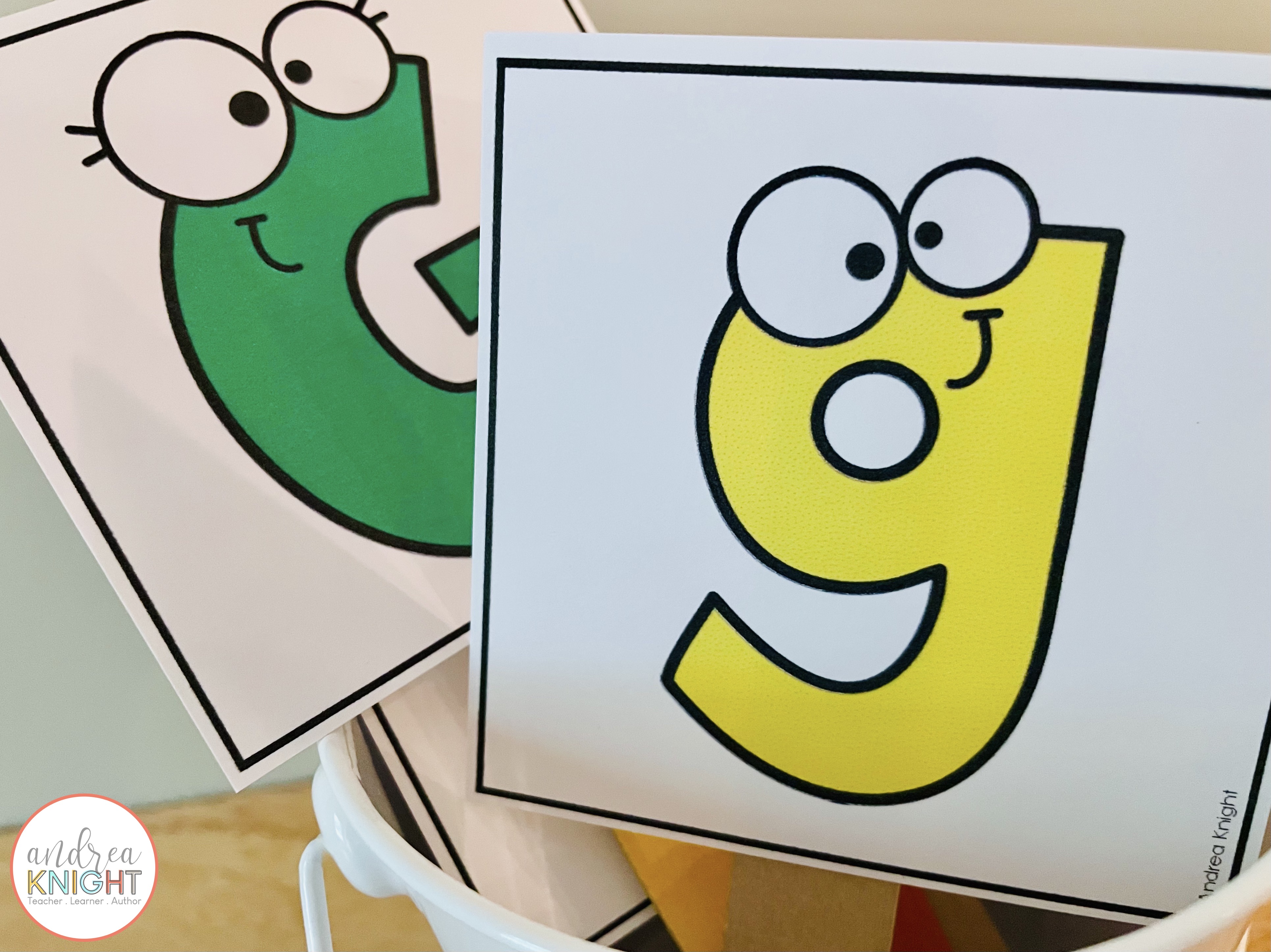 Pairing Cards for Student Partners - Andrea Knight