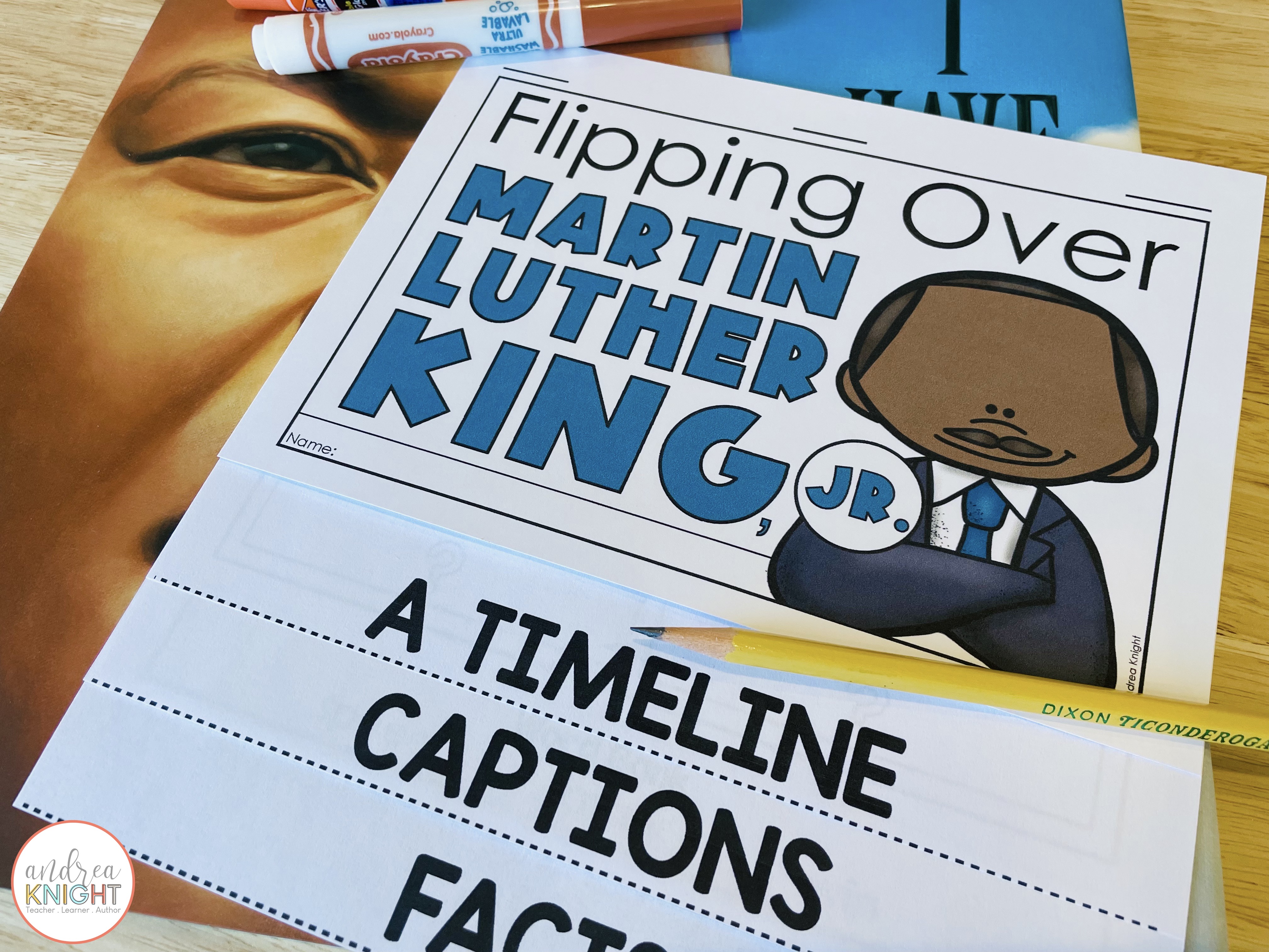 MLK Day Activities for Kids - Andrea Knight