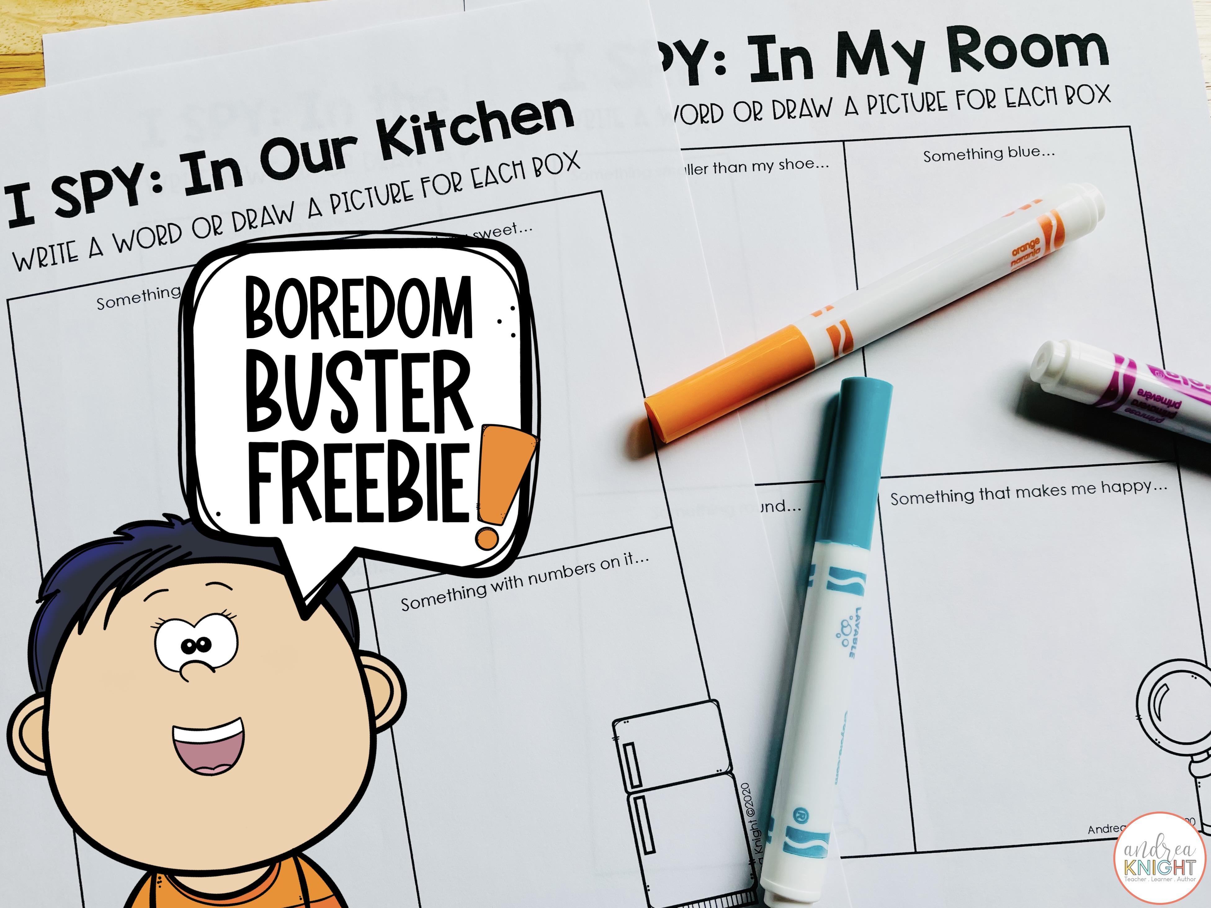 Summer Boredom Busters - Andrea Knight