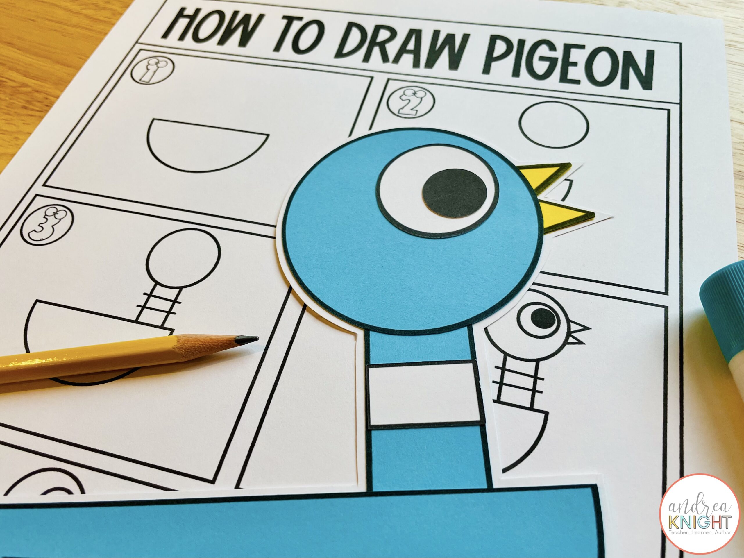 The Pigeon Has to Go to School - Andrea Knight