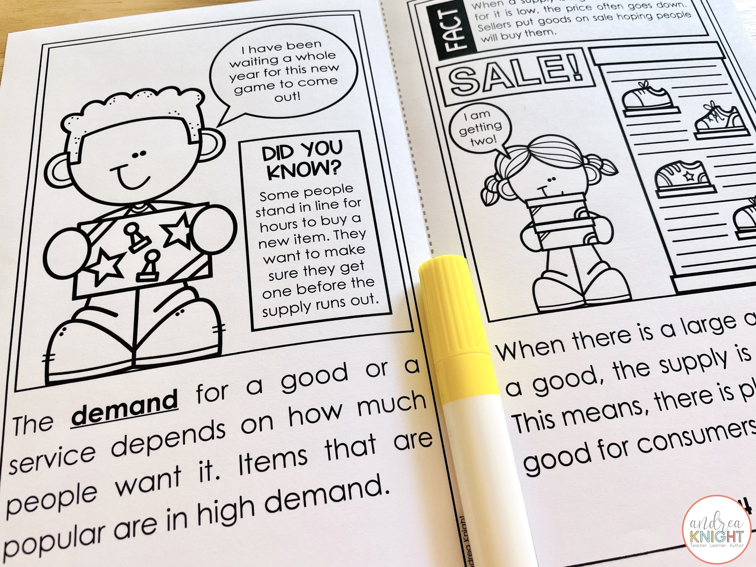 Teaching Basic Economics in First Grade - Andrea Knight