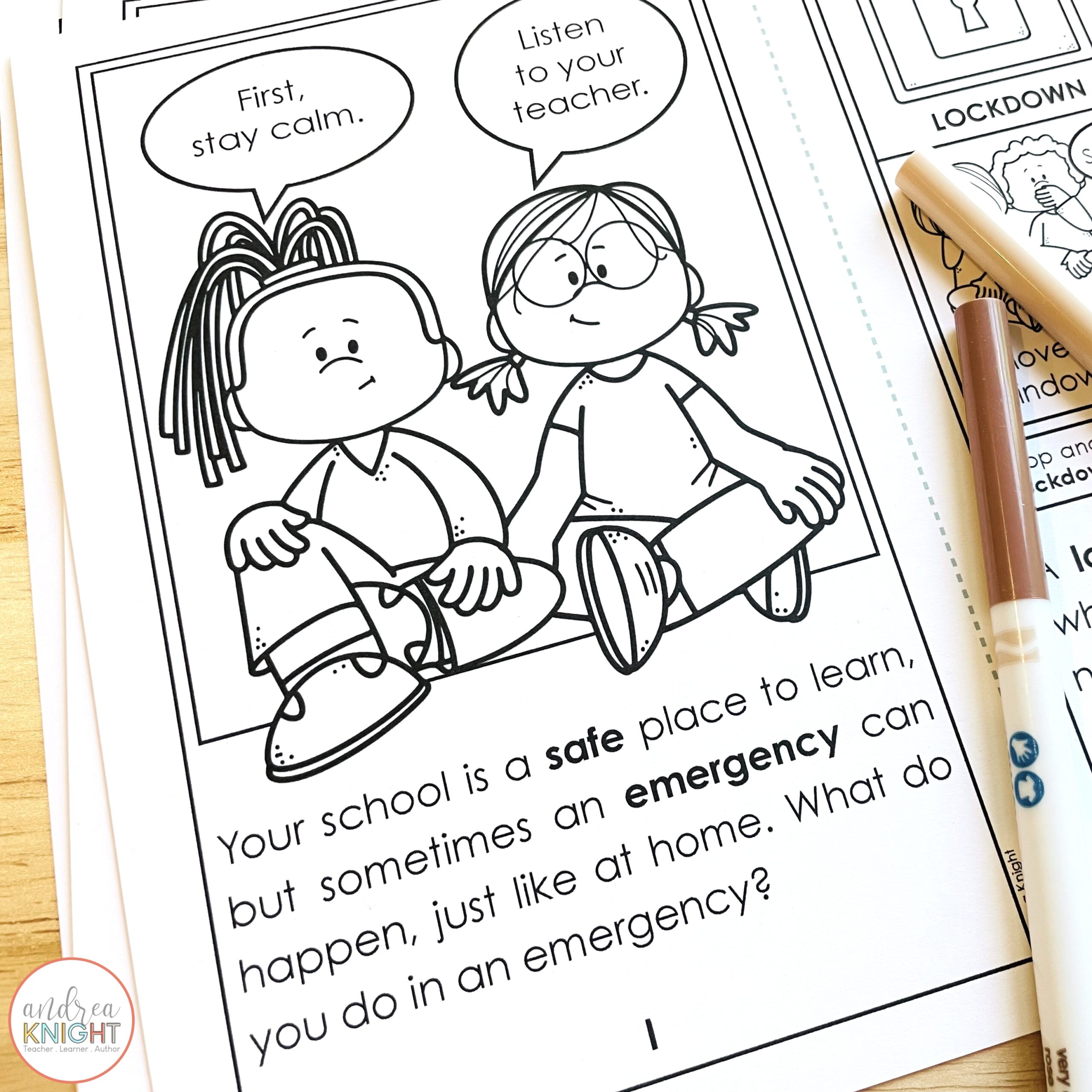 Taking the "Scary" Out of School Safety Drills - Andrea Knight