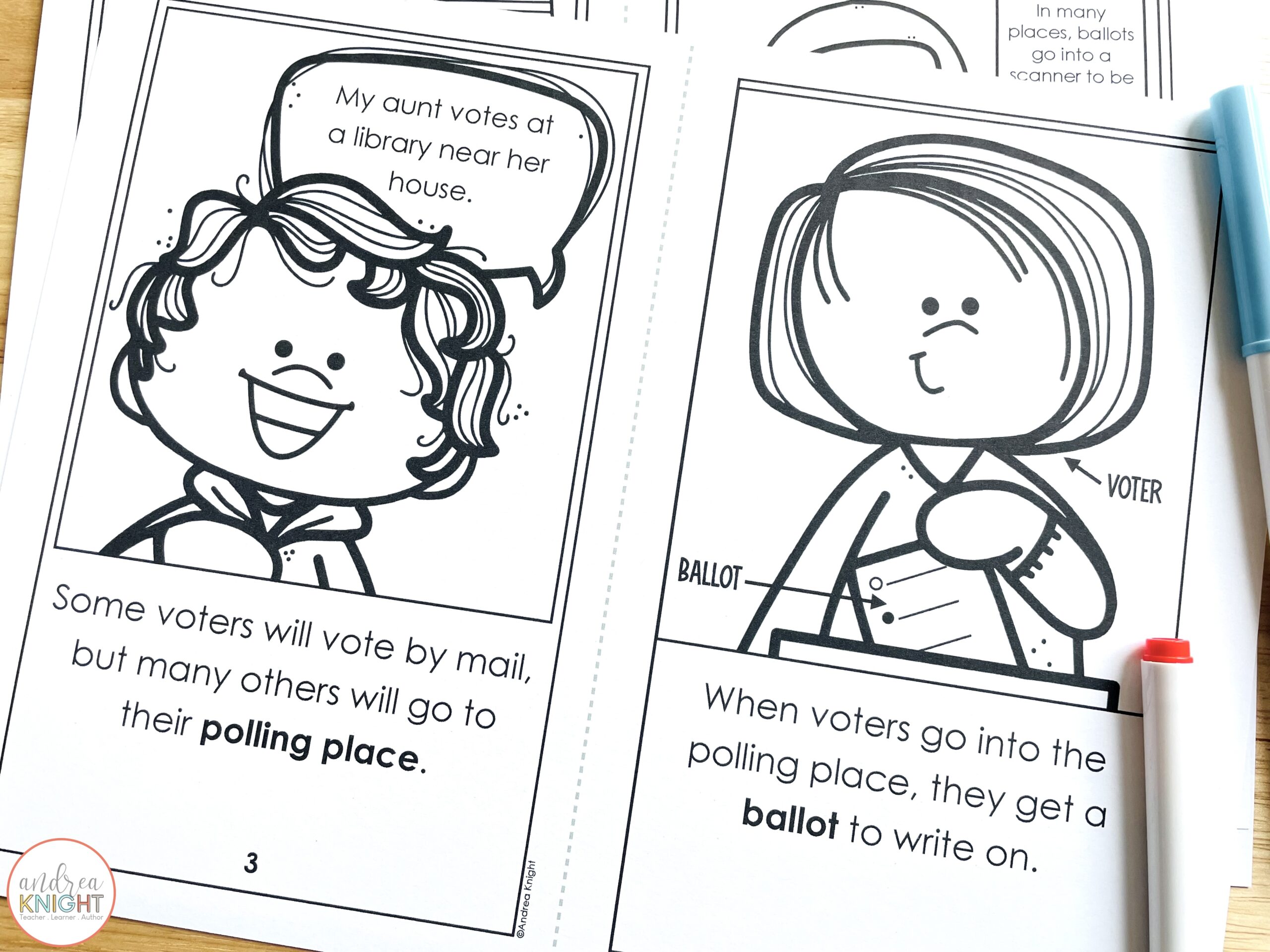 Election Day Activities for Kids - Andrea Knight
