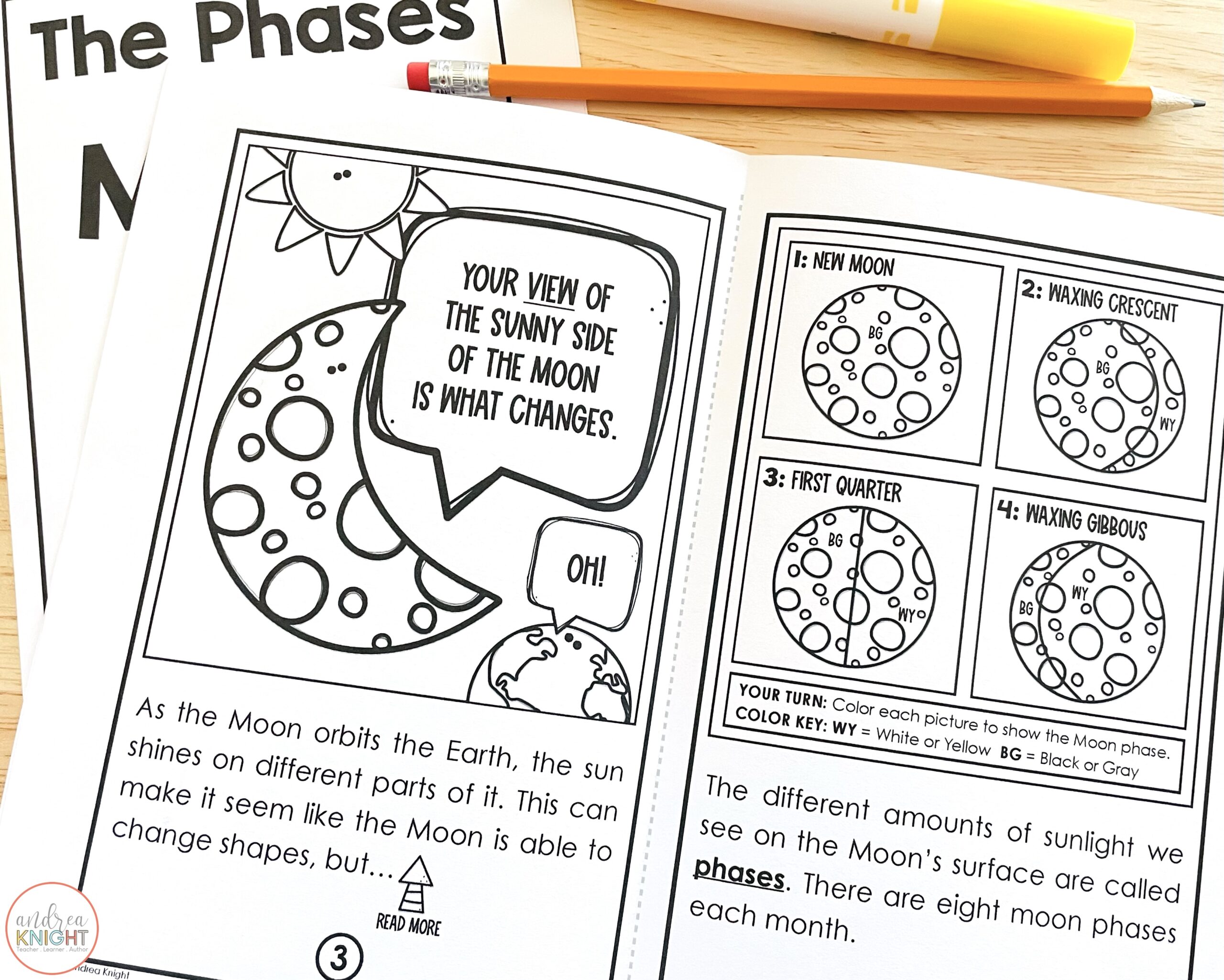 Space Books for Kids - Andrea Knight