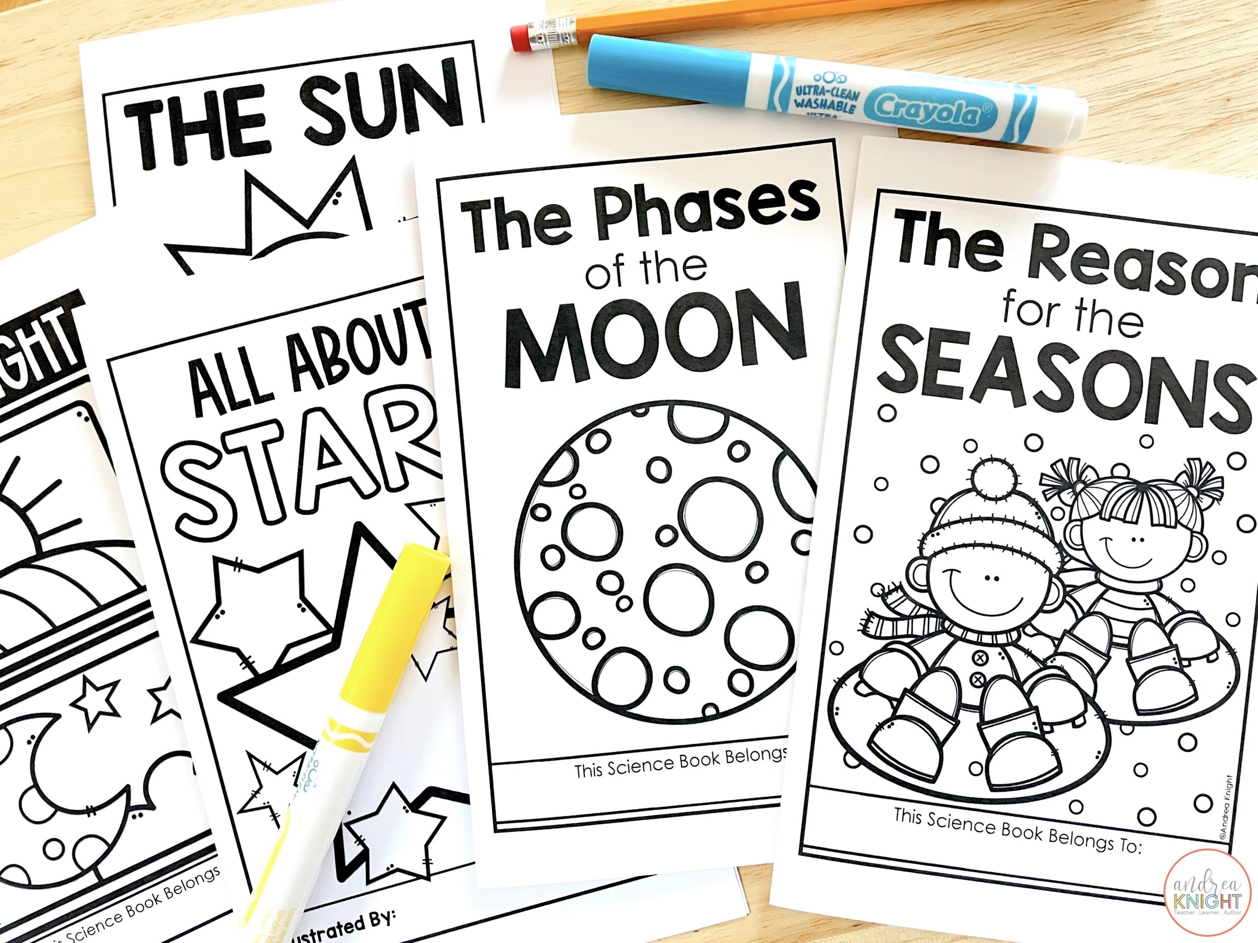 Space Books for Kids - Andrea Knight