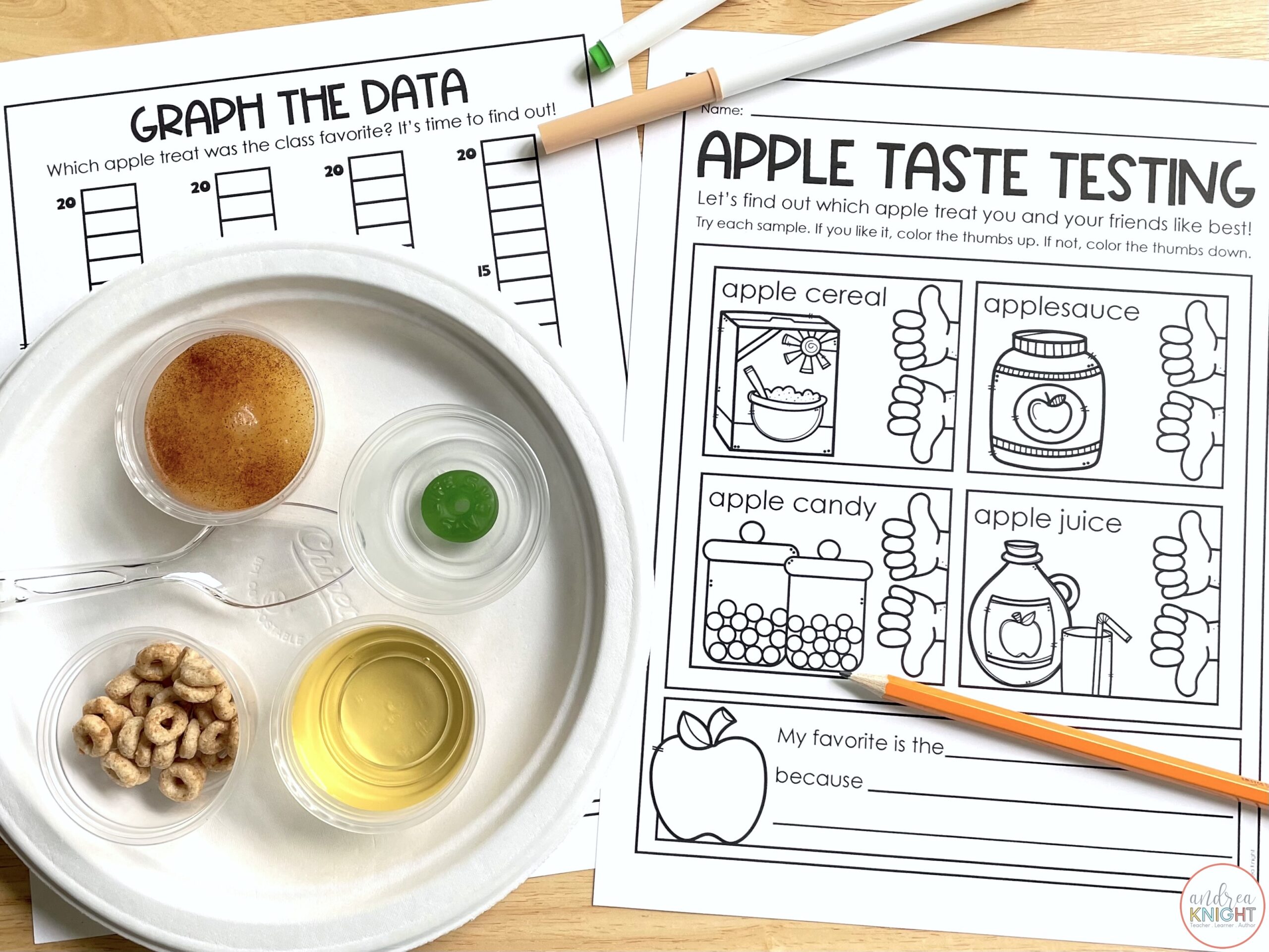 Apple Day Activities for Kids - Andrea Knight