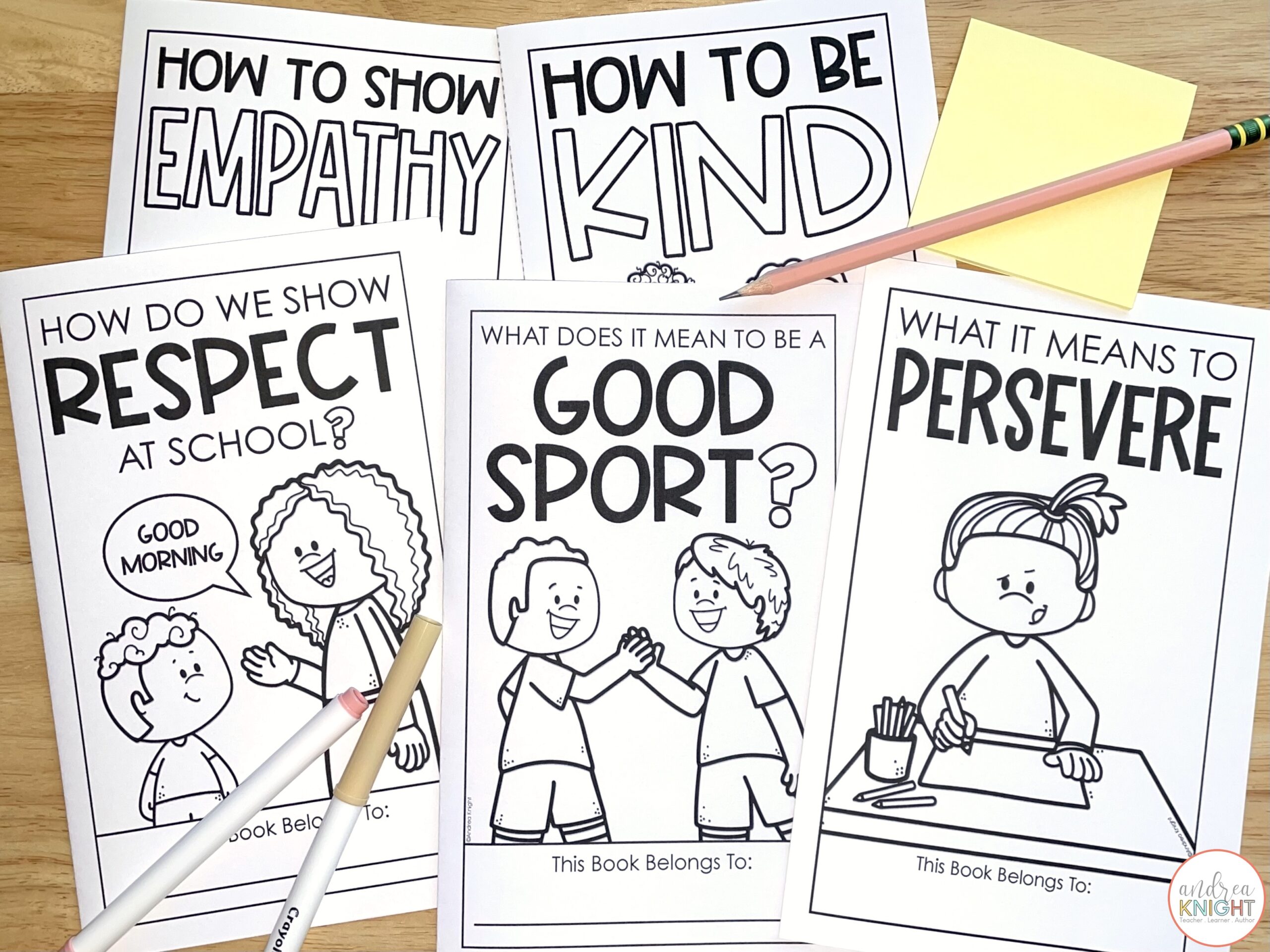 Character Education - Developing Positive Traits at School - Andrea Knight