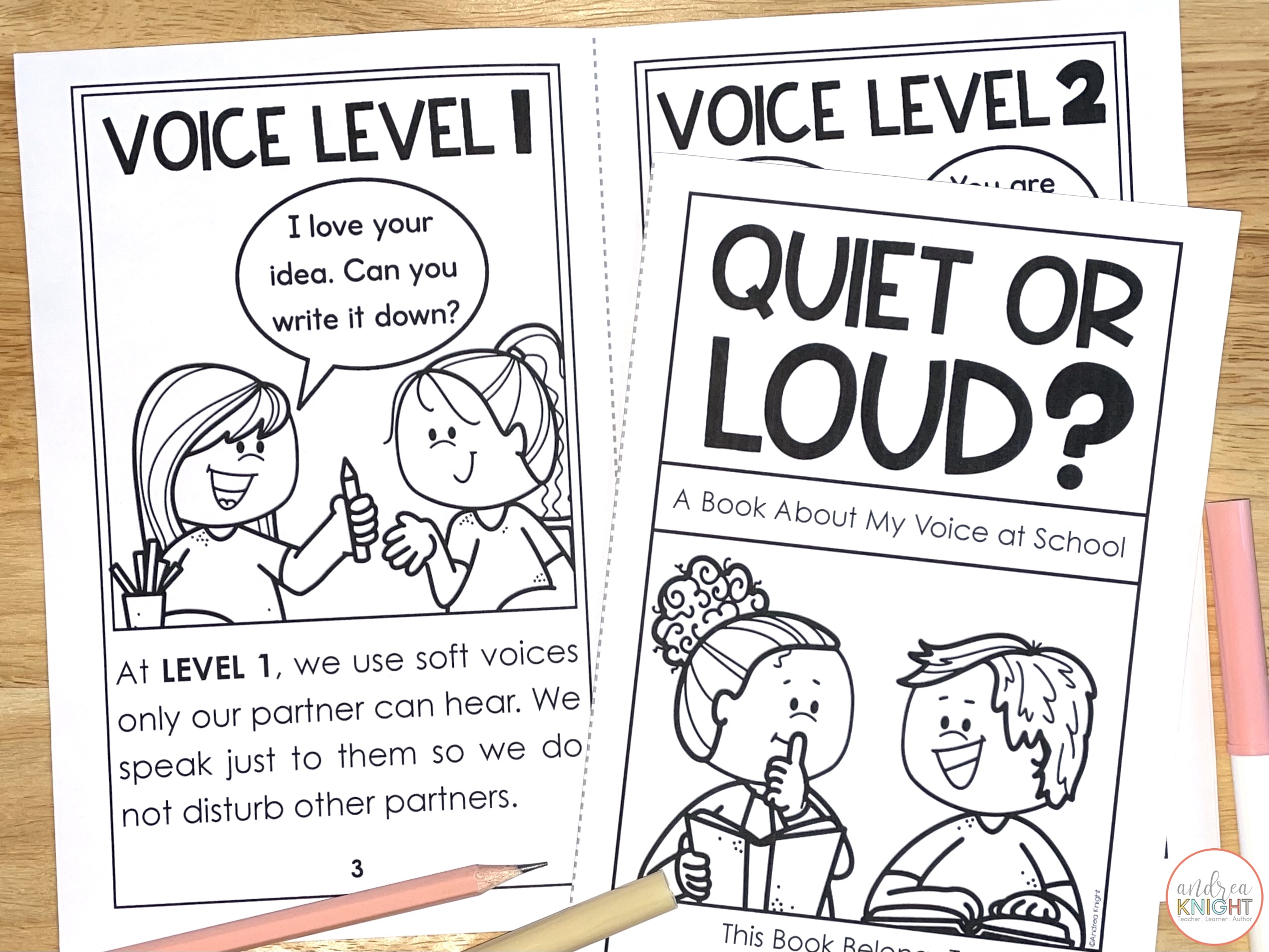 Voice Levels in the K-2 Classroom - Andrea Knight