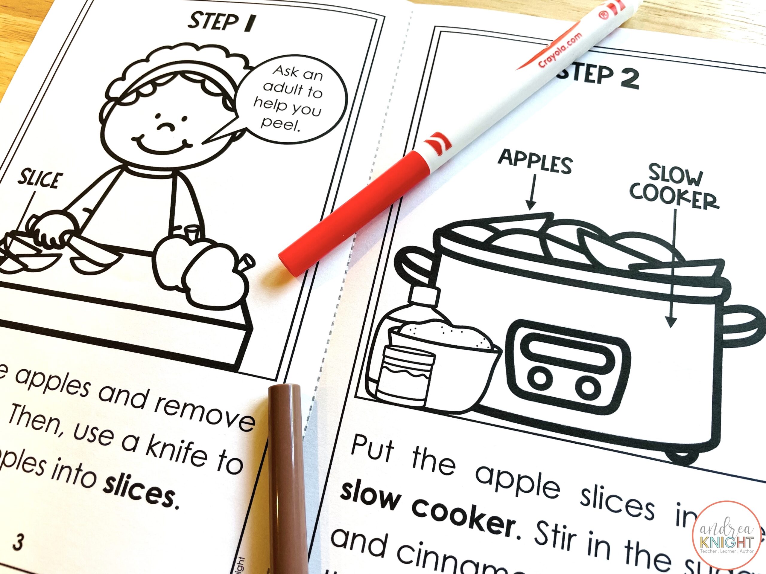Slow Cooker Applesauce Recipe for Kids - Andrea Knight