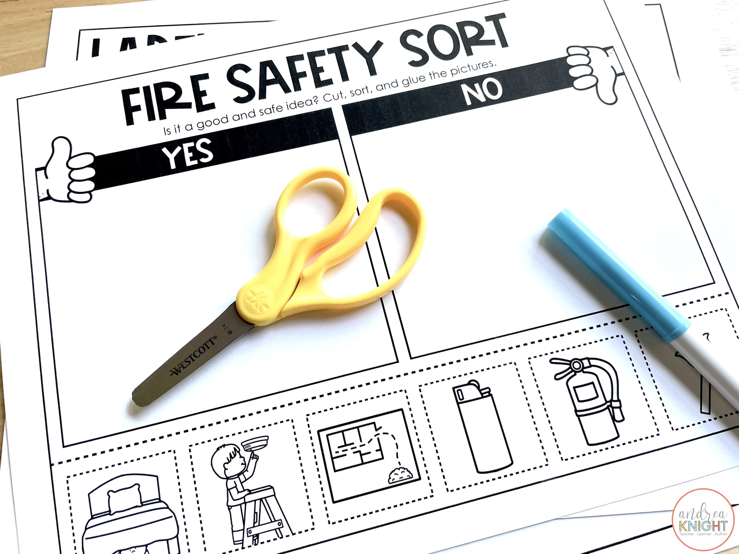 Fire Safety Week Activities for Kids - Andrea Knight