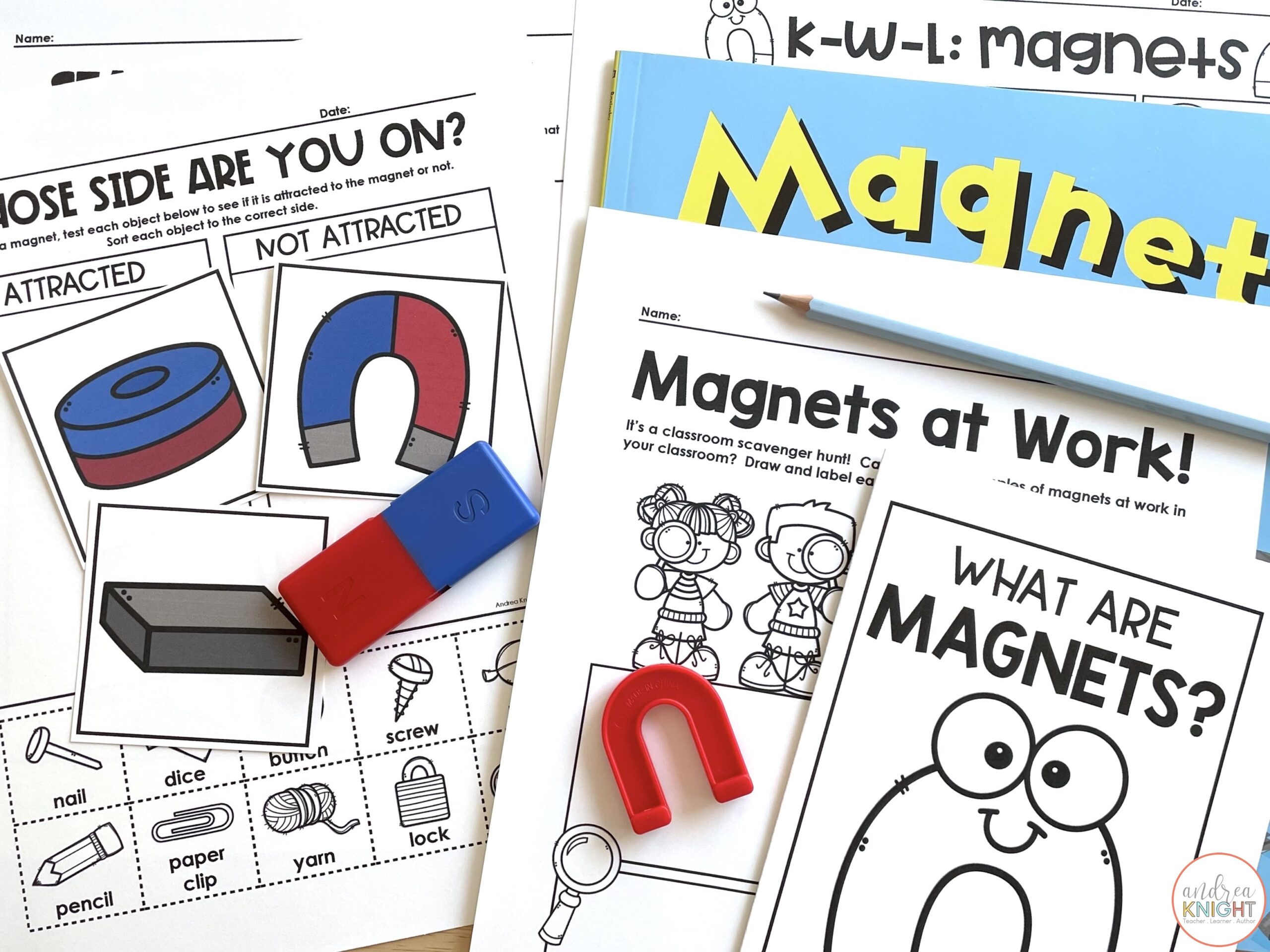 Magnets - Science Activities for First Grade - Andrea Knight