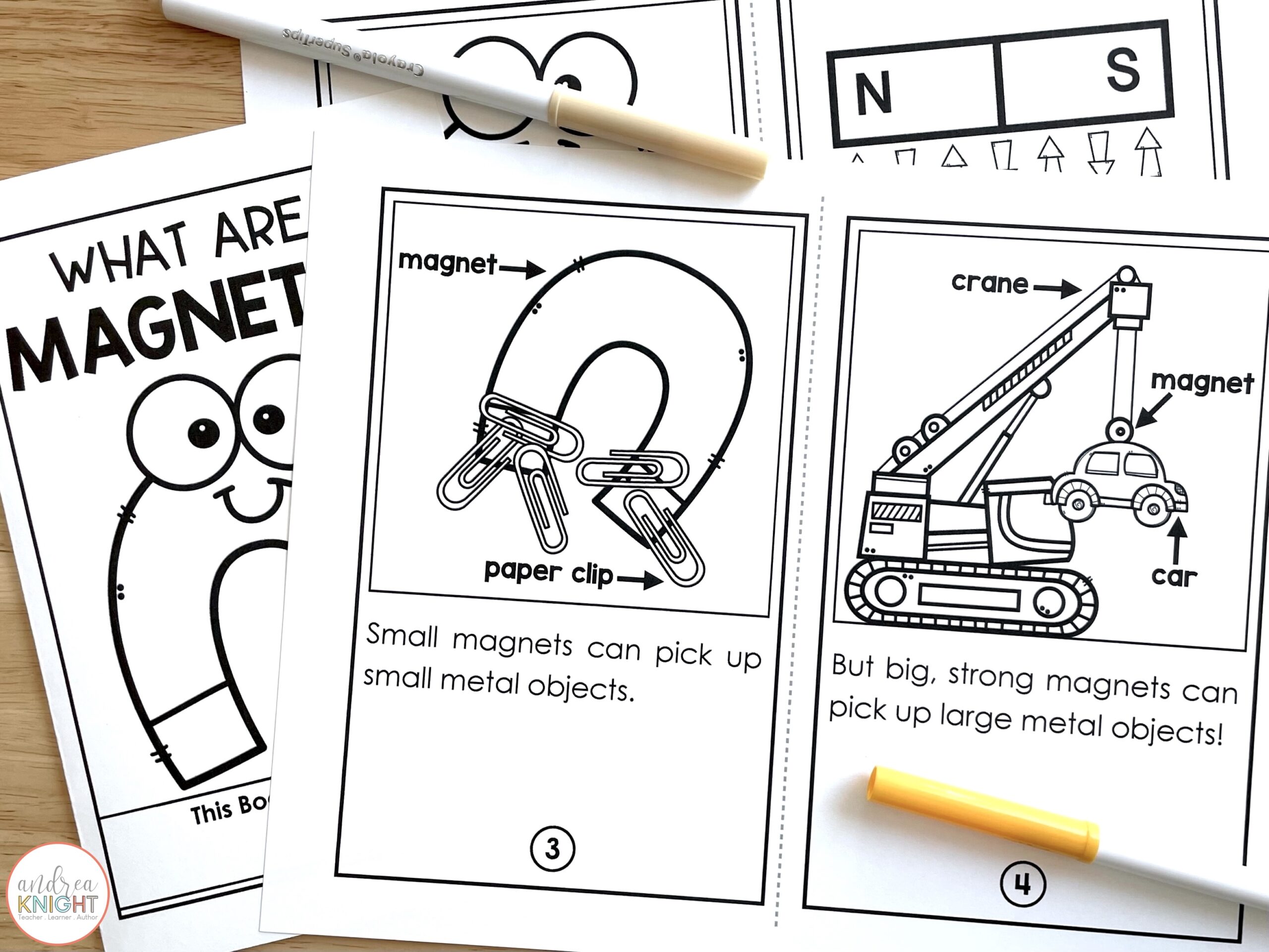 Magnets - Science Activities for First Grade - Andrea Knight