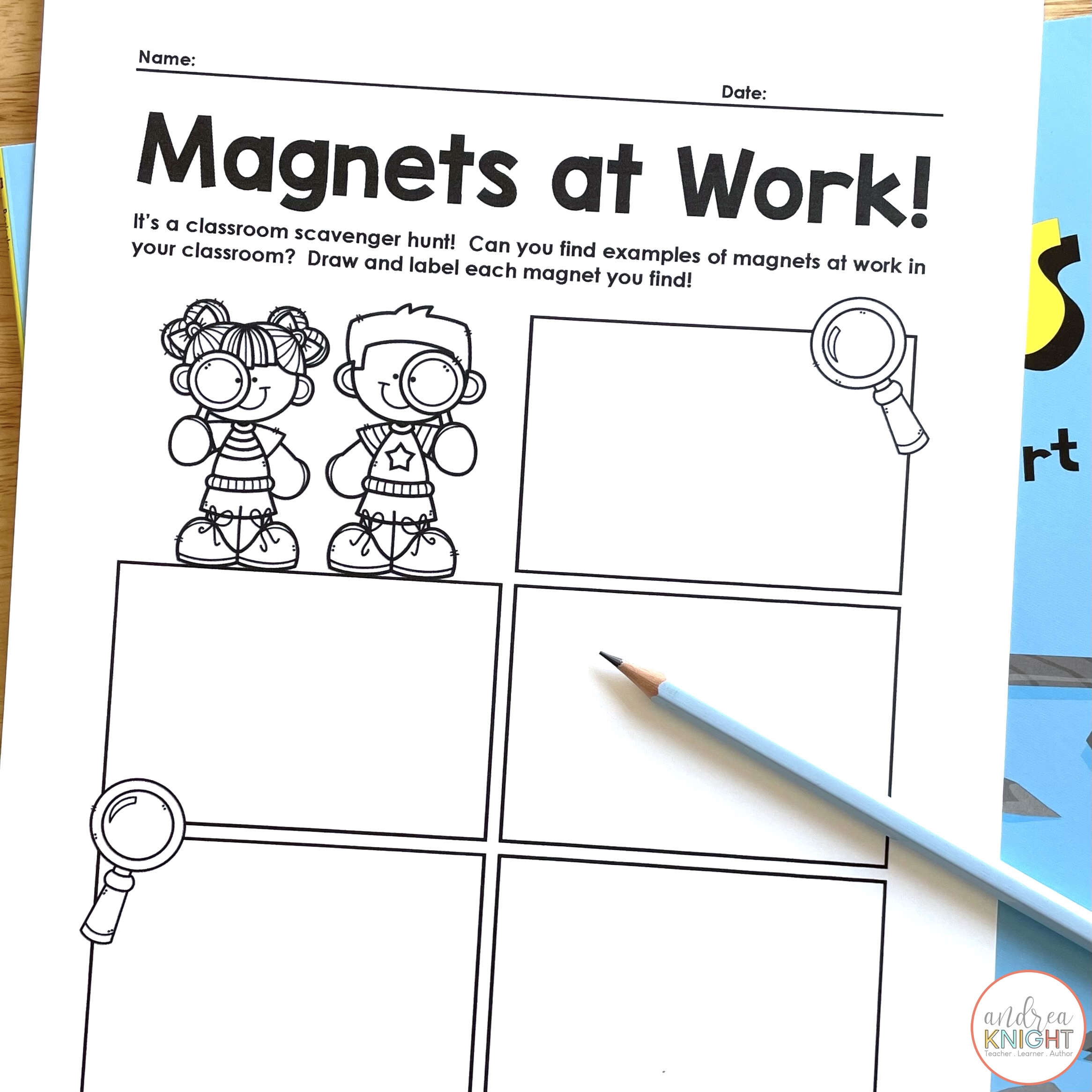 Magnets - Science Activities for First Grade - Andrea Knight