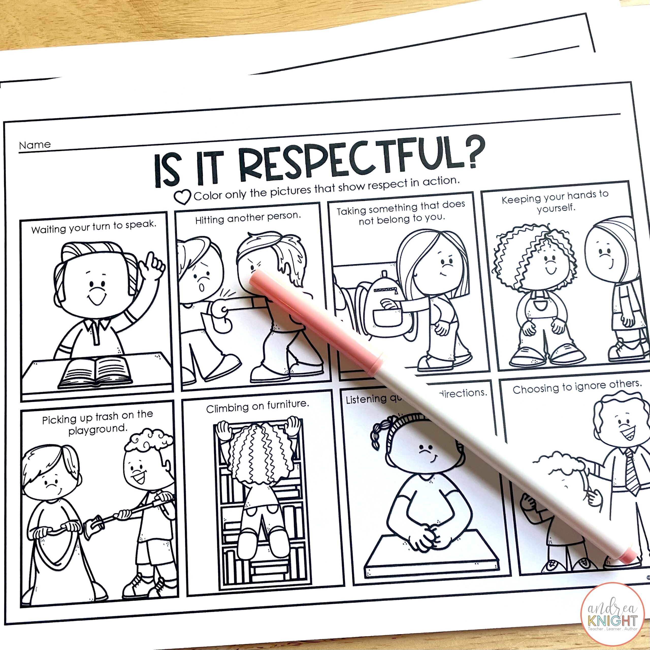 Core Values in the Classroom - Andrea Knight